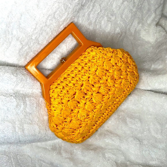 Marcus Brothers | Bags | Vintage 6s Marcus Brothers Raffia Or Straw ...
